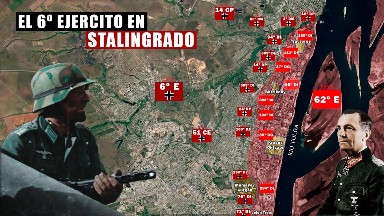 El 6.º Ejército en Stalingrado (1942) - YouTube