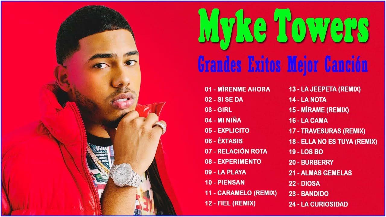Myke Towers Grandes Exitos Mejor Canción 2023 - Las Mejores Canciones de Myke Towers - YouTube