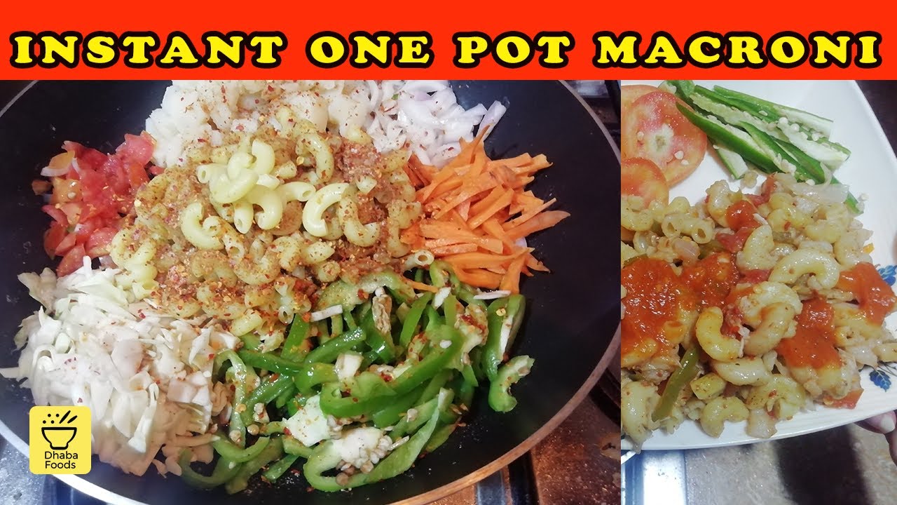 Instant Macaroni recipe | Easy macaroni recipe | Mix veg Macroni recipe ...