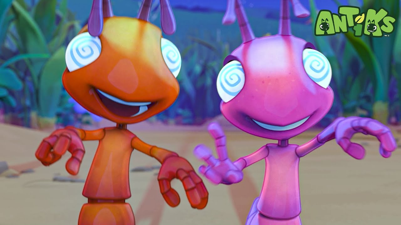 Bug Zapping Zombie Alien | Antiks | Funny Cartoons For Kids ...