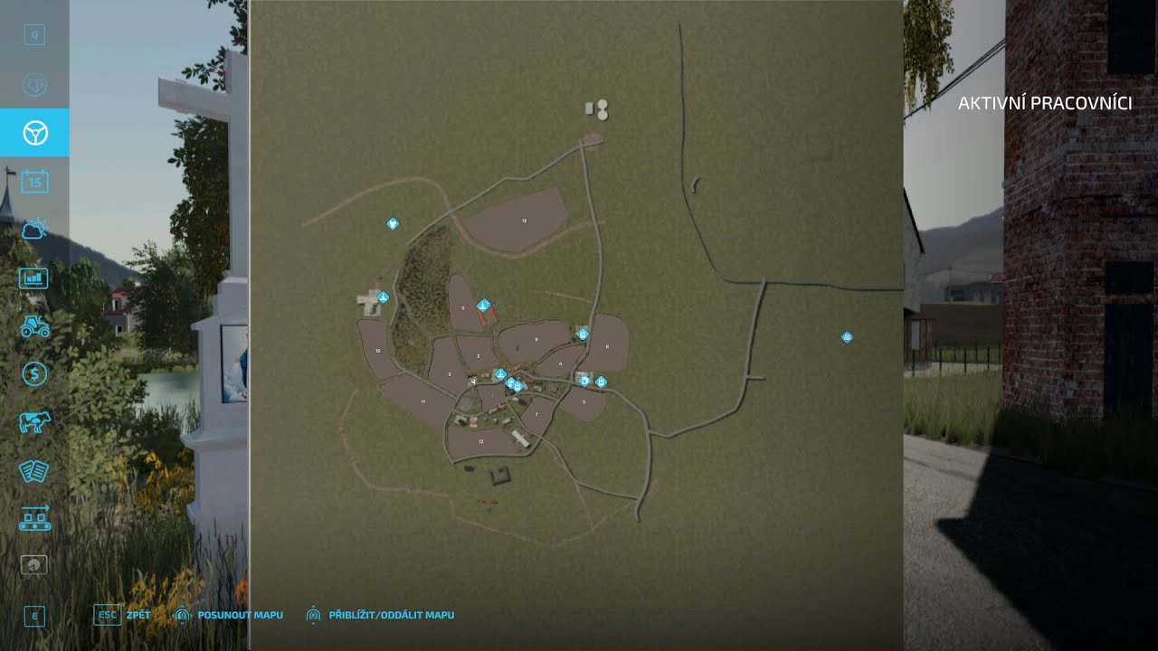 FS22 tutoriál na PDA map. - YouTube