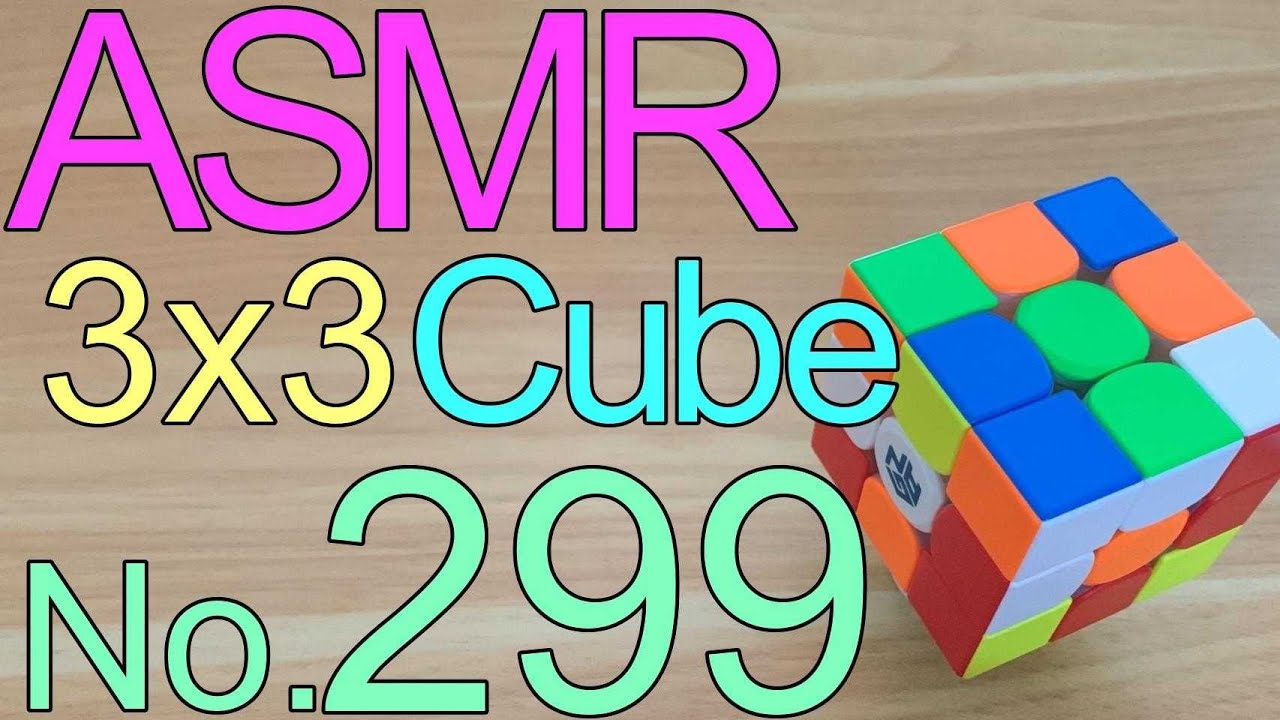 [3x3] No.299 Rubik's Cube Practice | scramble | ASMR - YouTube