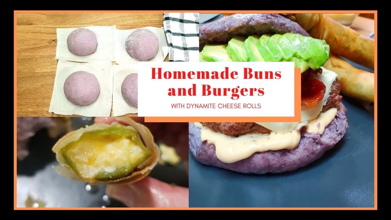 Ube Steamed Buns | Adobo Burger | Dynamite Cheese Rolls | HAPAG by ...