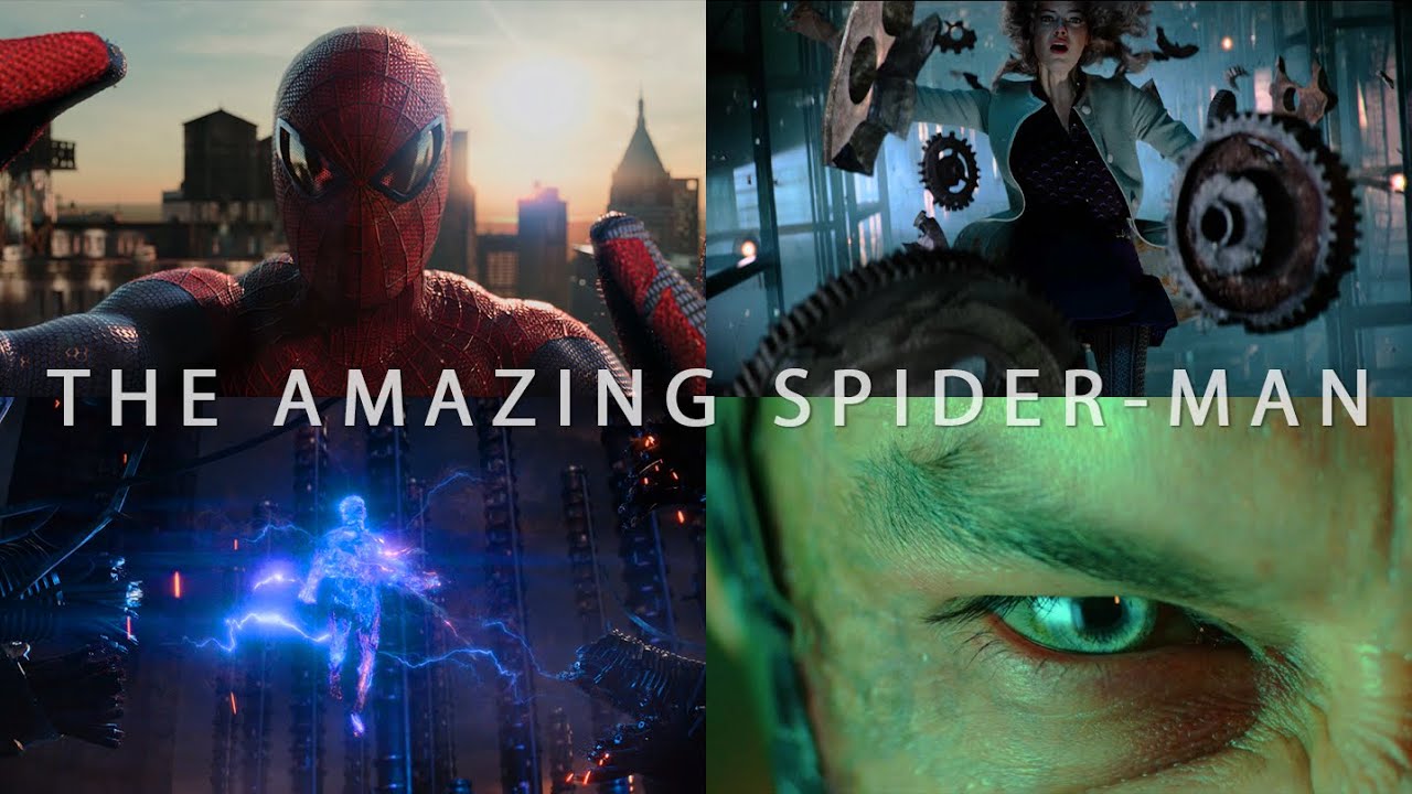 Amazing Shots of THE AMAZING SPIDER-MAN - YouTube