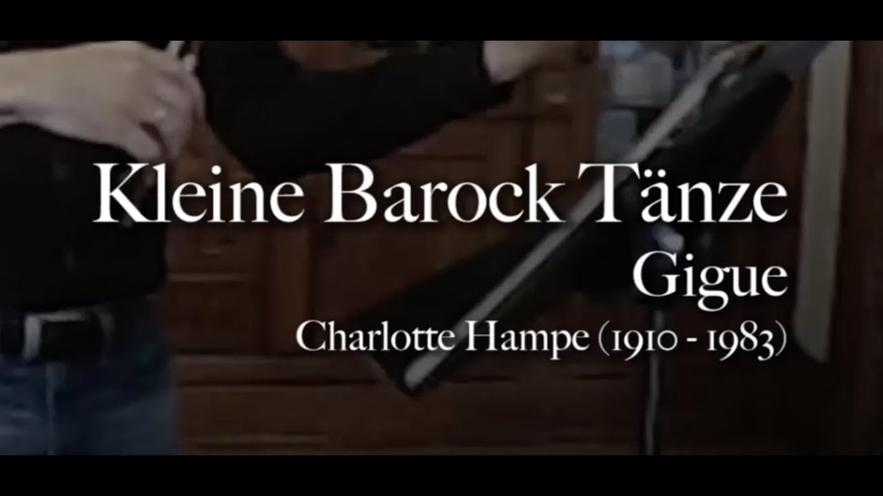 Michael Hall , viola - Charlotte Hampe -VII. Gigue, from Seven Baroque ...