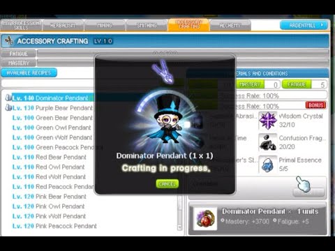 Smol BowMaster craft Dominator Pendant - YouTube