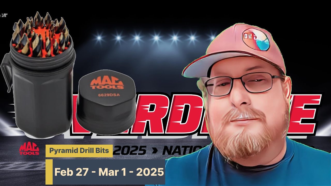 New Mac Tools Pyramid Point M35 Cobalt Drill Bits with Lifetime Warranty - YouTube