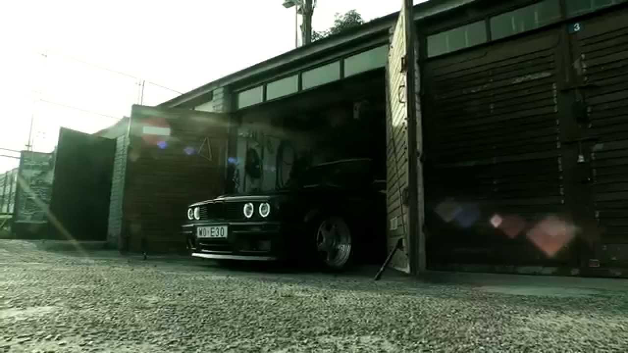 BMW E30 M54 Air ride - YouTube