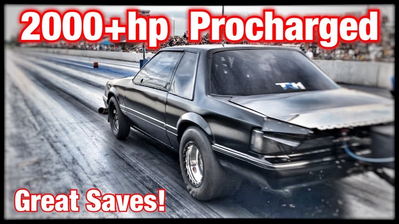 2000hp Procharged Mustang - YouTube