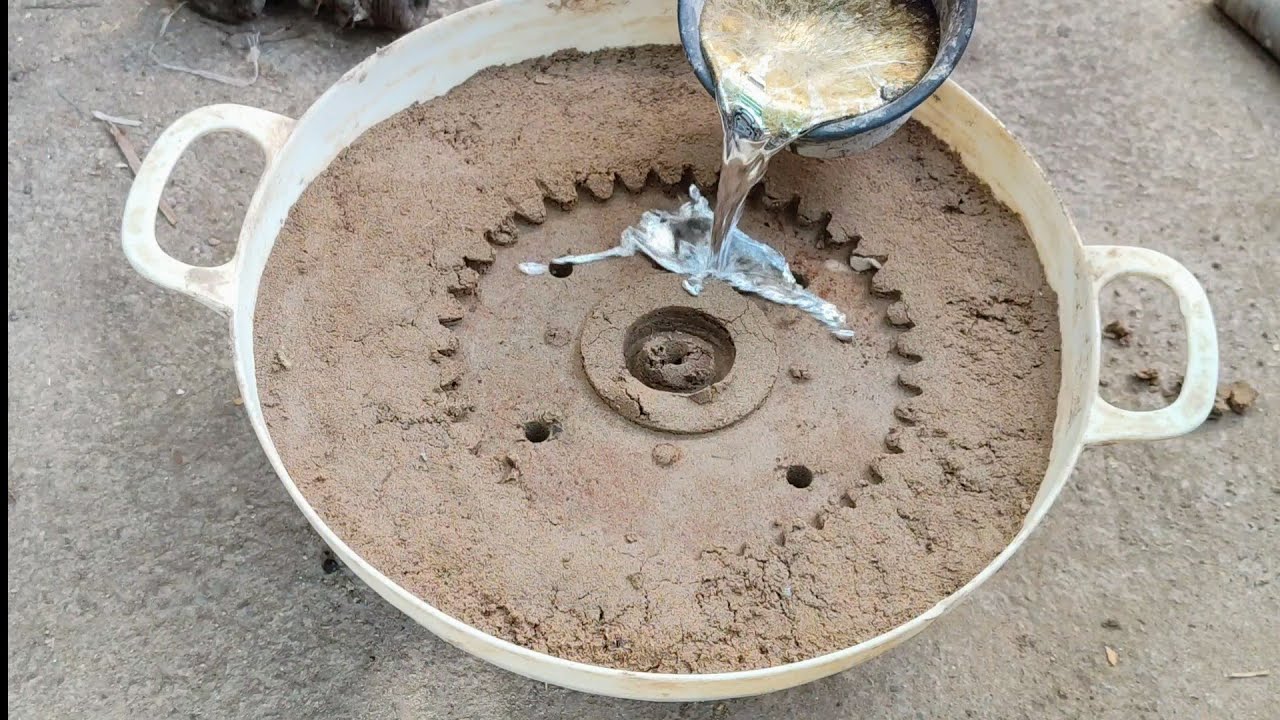 Metal Casting: Creating Art with Lead Metal - YouTube