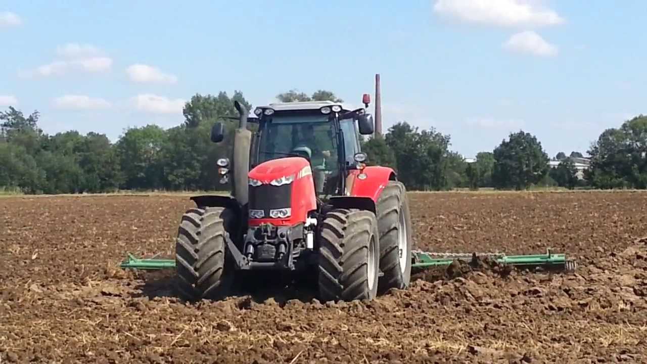 Massey Ferguson 7624 - YouTube