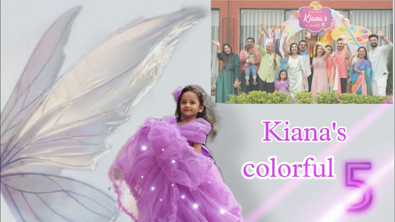 Kiana's colorful 5 💟 - YouTube