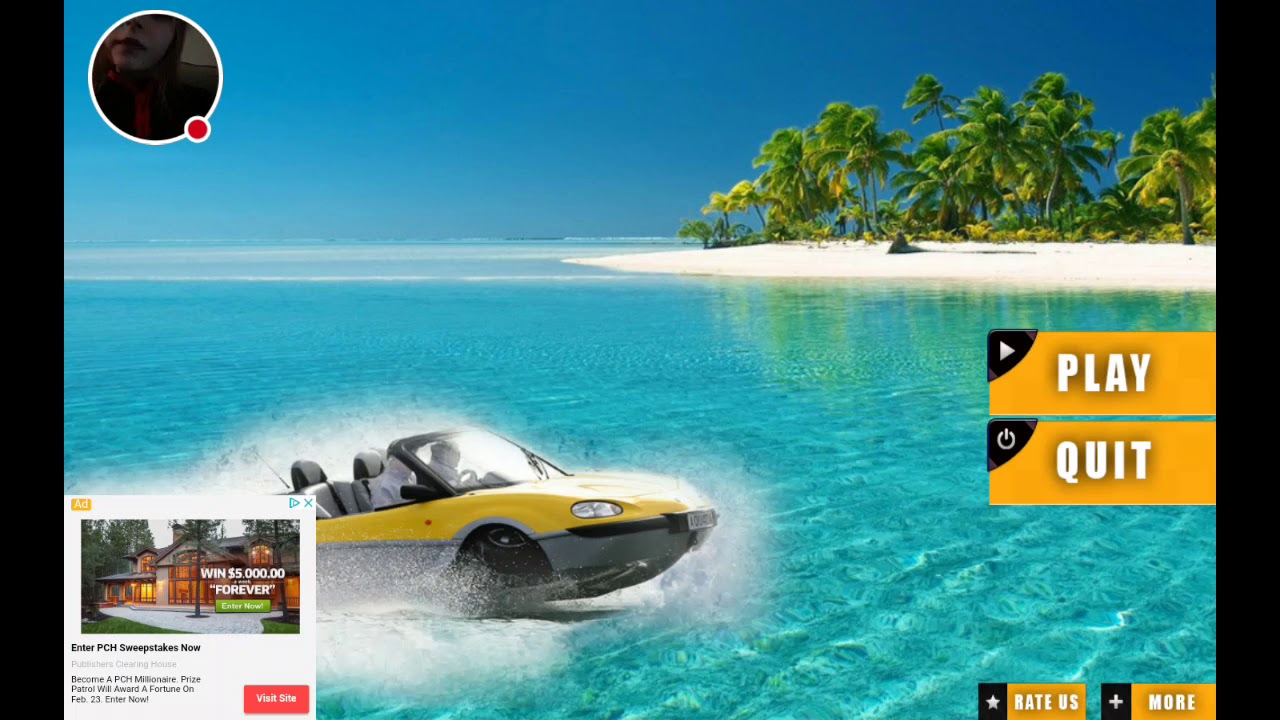 My Floating Car Simulation Driver Stream - YouTube