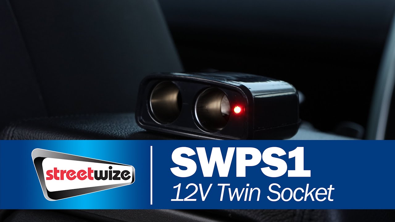 Streetwize 12V Twin Power Socket - SWPS1 - YouTube