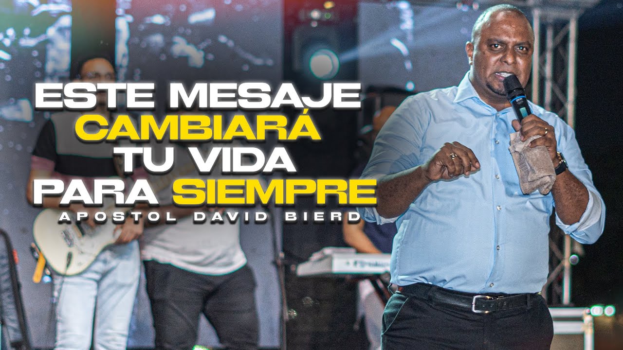 Si me das 40 minutos tu vida cambiará para SIEMPRE - Apostol David ...