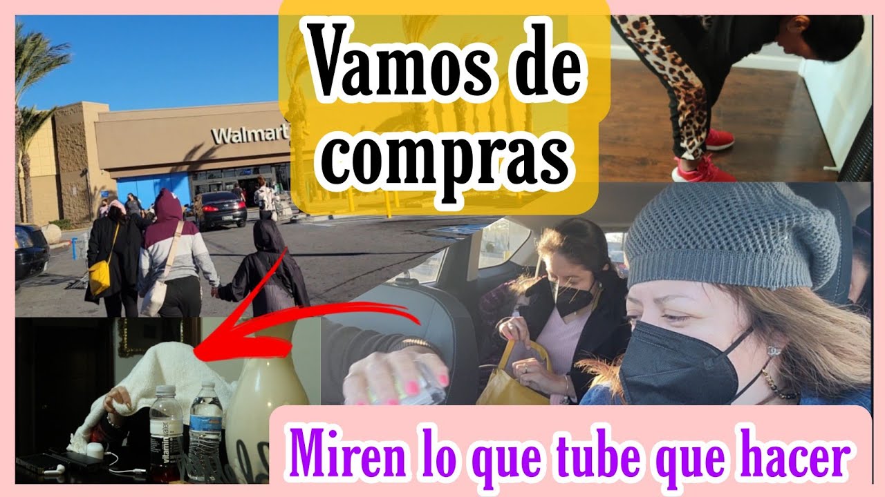 Nos vamos de compras a Walmart- Miren lo que me hice en casa,la Yose ...