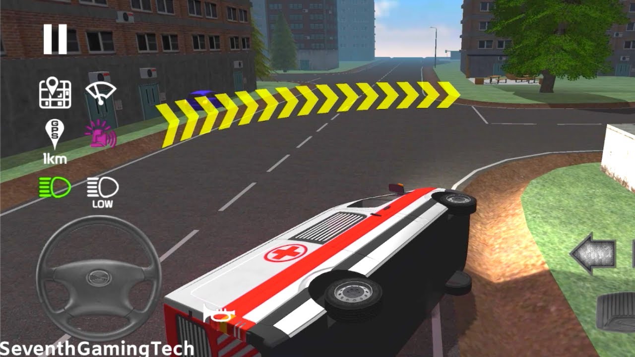 Emergency Ambulance Flips Over 🚑🚑🚑🚑🚑🚑🚑 Emergency Ambulance Mobile ...