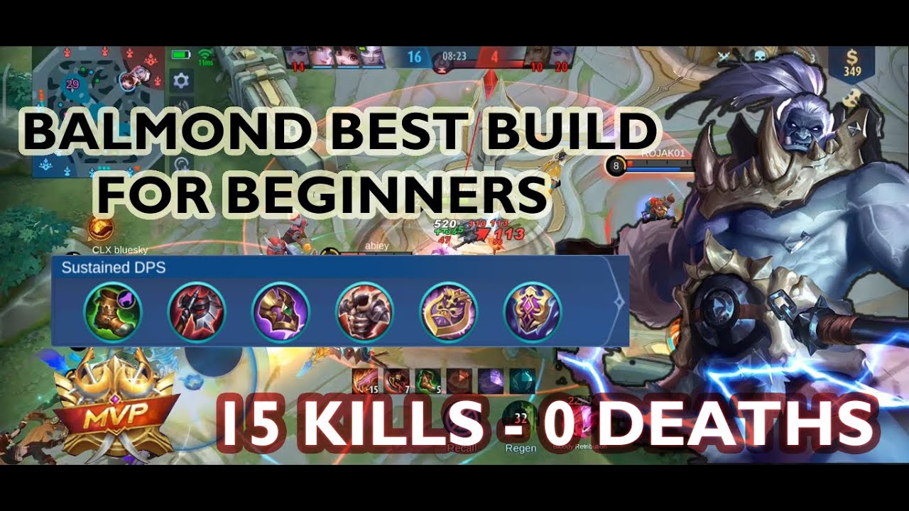 Balmond Best Build For Beginners - Mobile Legends Gameplay - YouTube