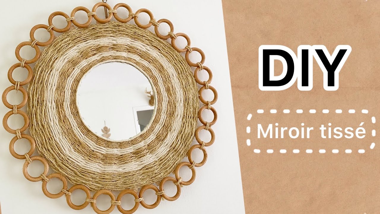 DIY | Réalisez facilement ce miroir ! - YouTube
