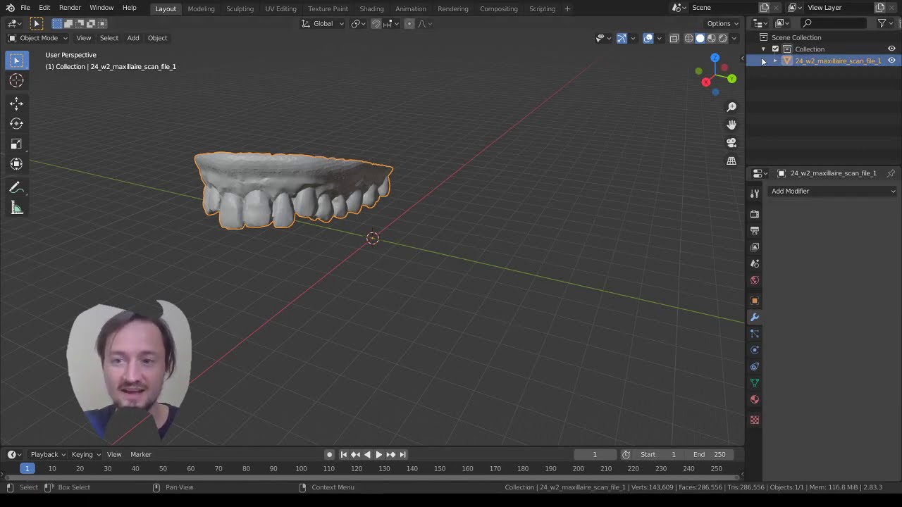 Tutorial: Reducing complexity of PLY / STL in Blender, cut & solid in ...