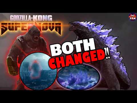 Kong & Godzilla's NEW Designs Revealed And They Look DIFFERENT....(Supernova)
