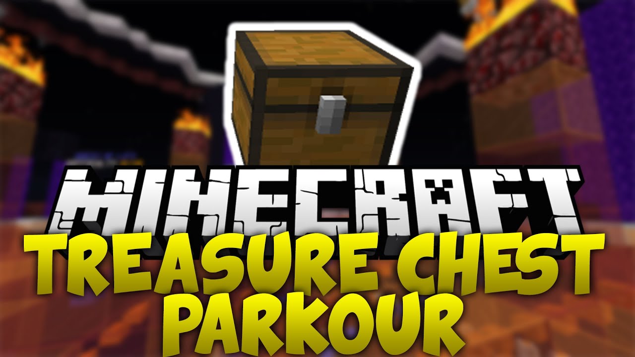 Minecraft TREASURE CHEST PARKOUR! w/ElitePlayz - YouTube
