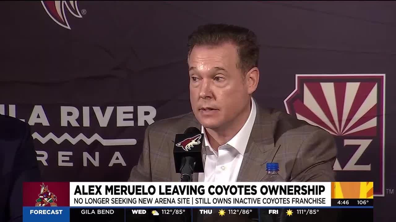 Alex Meruelo leaving Coyotes ownership; what to know - YouTube