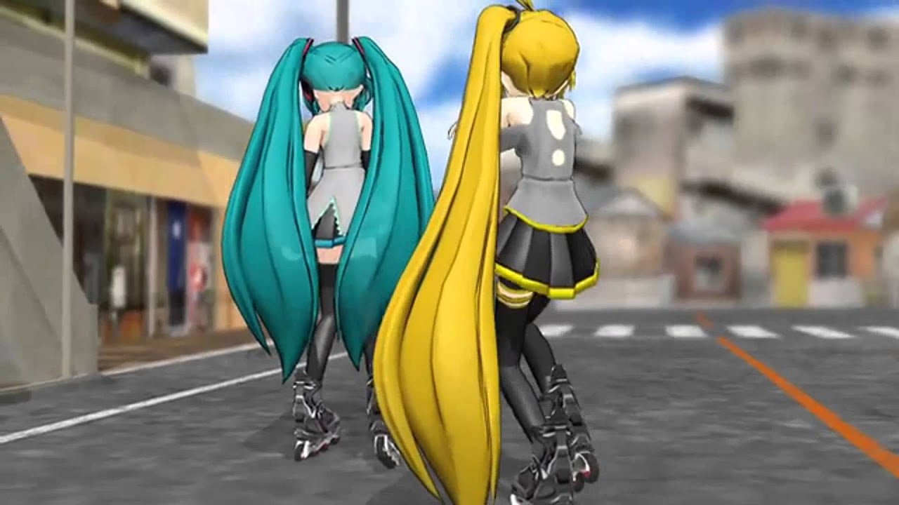 MMD cup 8 Neru and Miku Inline skating contest! NOW HD! - YouTube