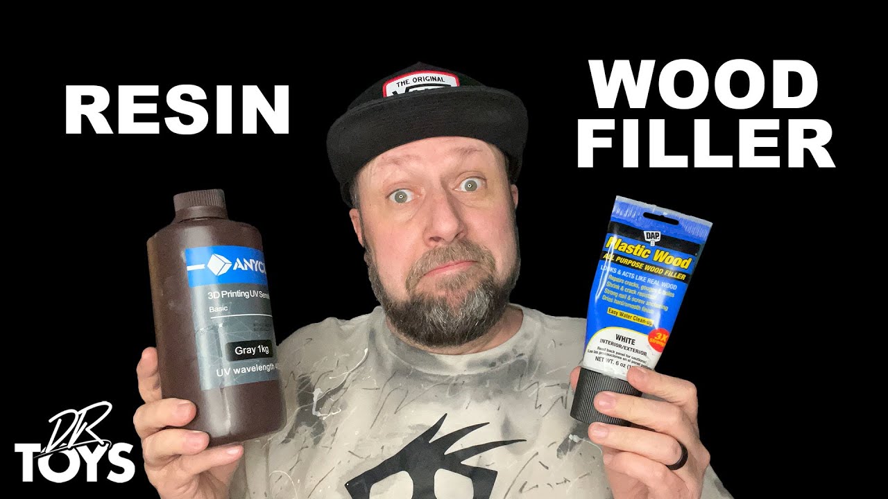 CLEANING FDM 3D PRINT - RESIN VS WOOD FILLER - YouTube
