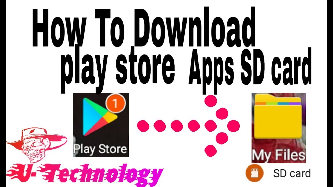 How to Download play Store app SD Card 2019 - YouTube