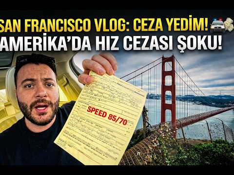I Got a Speeding Ticket in San Francisco 🇺🇸 | My First Time Driving There