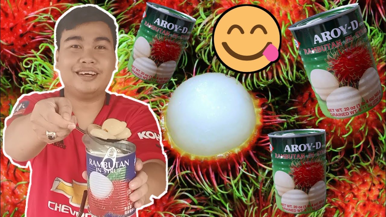 Eating Can Rambutan - Can Rumbutan So Yummy 😁🍓 - YouTube