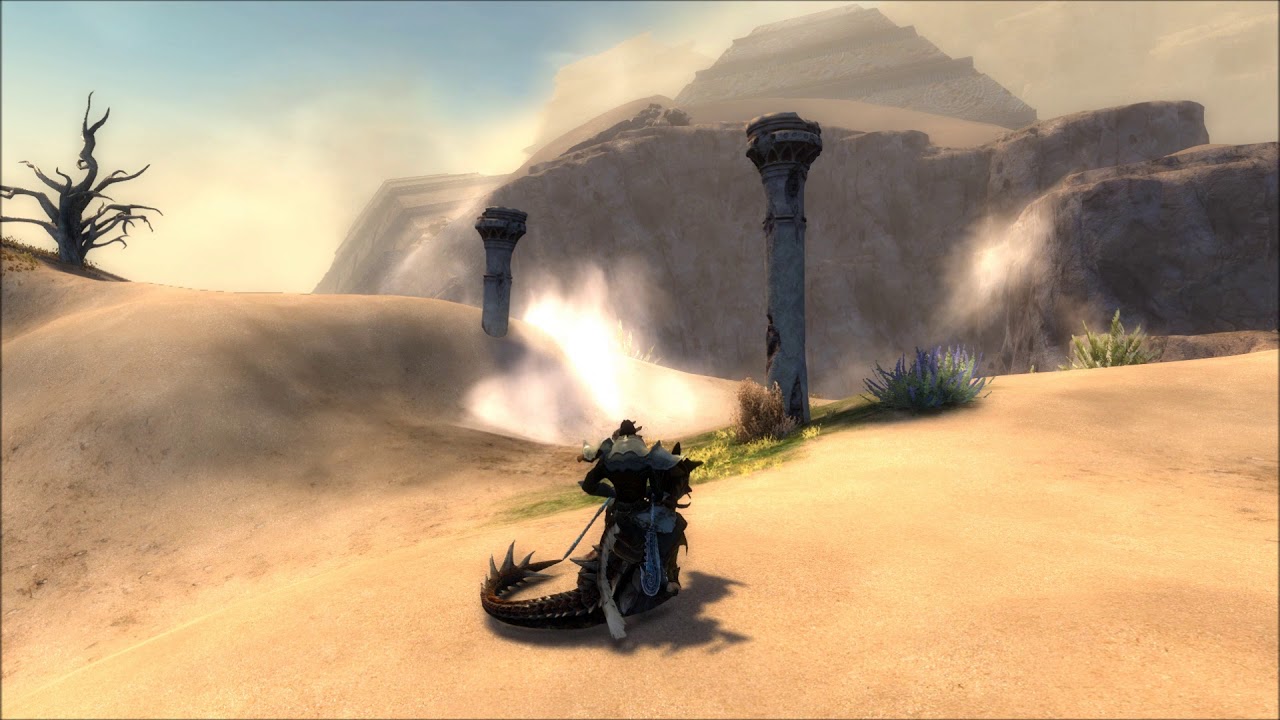 Guild Wars 2: Path of Fire raptor mount takes a seat - YouTube