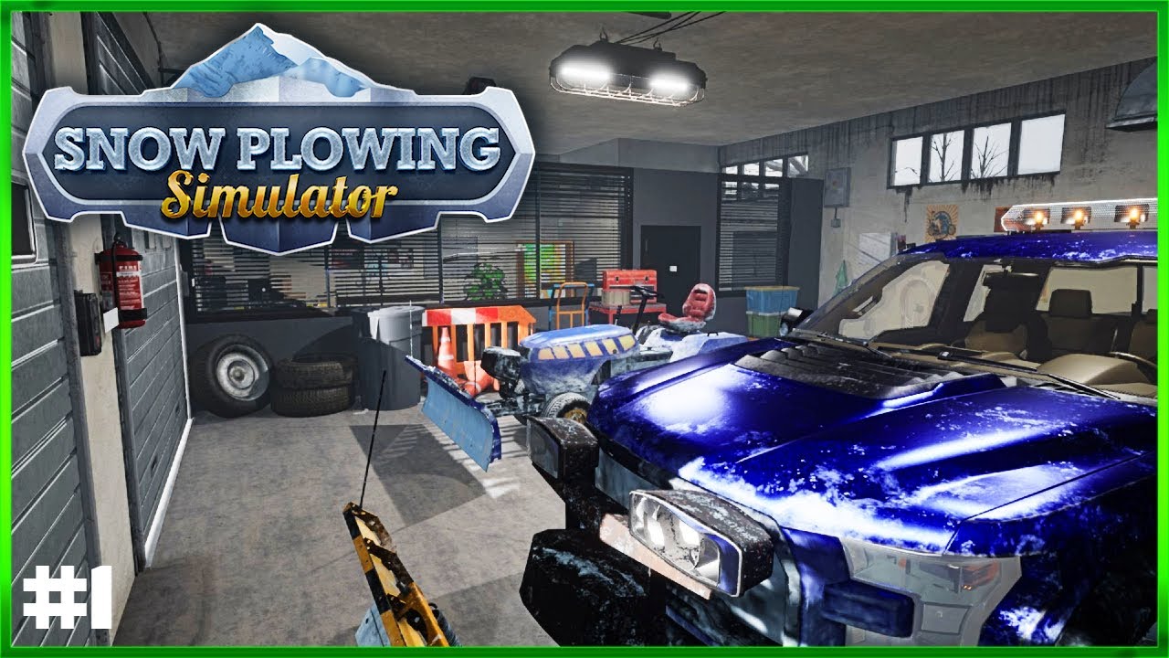 SNOW PLOWING SIMULATOR - Early Access - Becoming A Snow Plow King ...