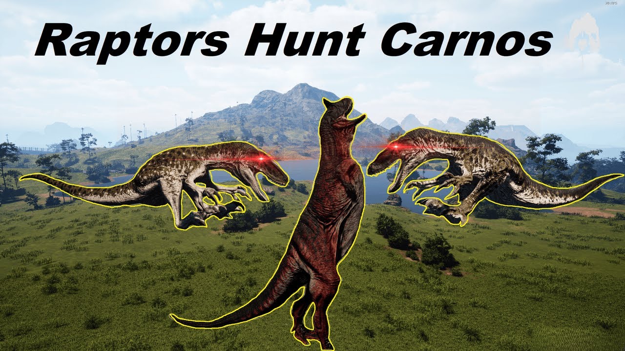 The Isle | Raptors Hunt Carnos (Compilation) - YouTube