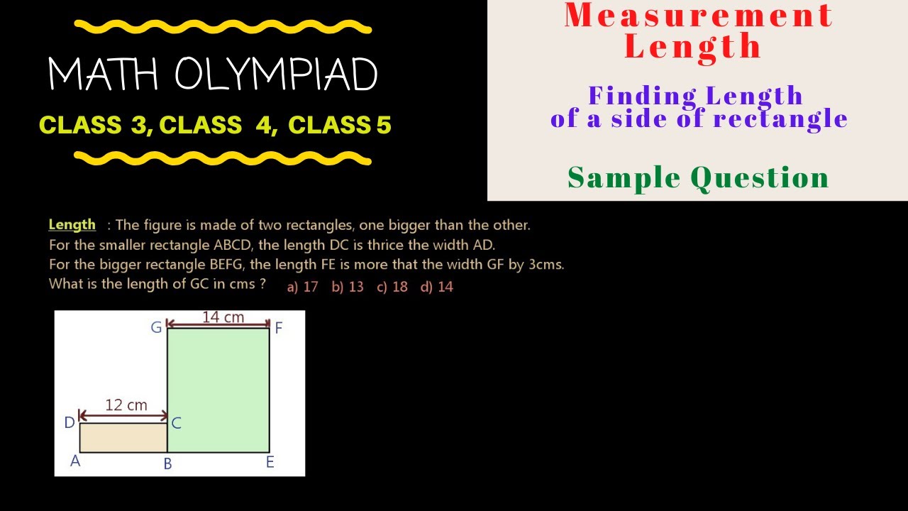 Measurement_Length_Finding length of a side of rectangle_sample ...