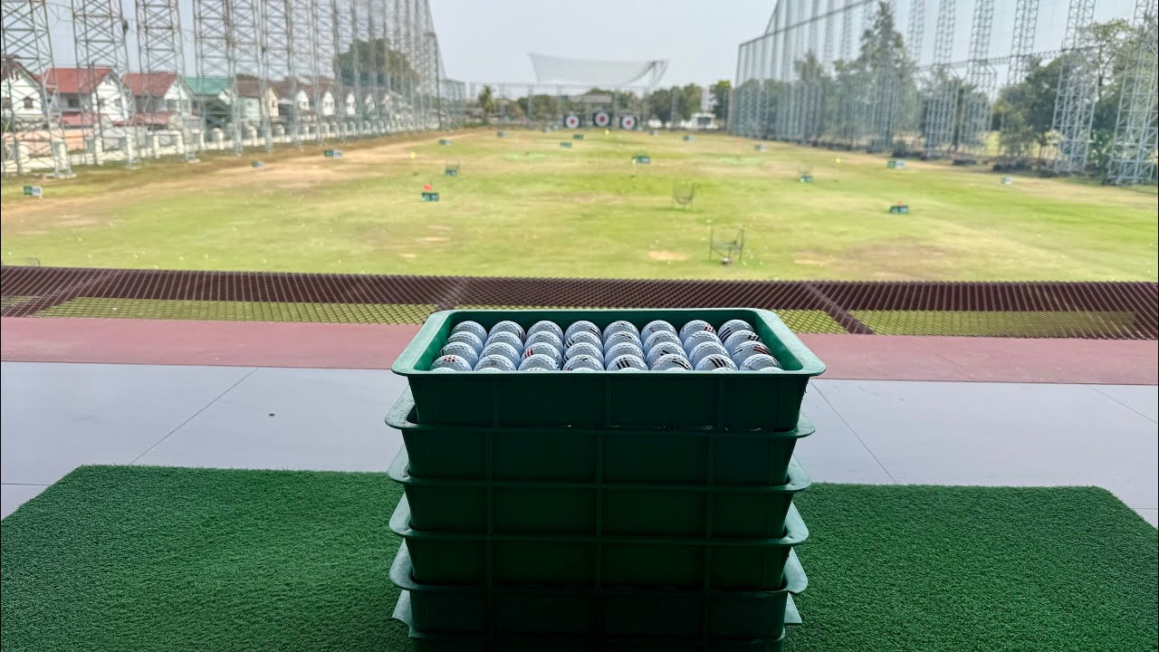 240 Golf Balls in 2 Hours! Single Plane Swing Endurance Challenge - YouTube