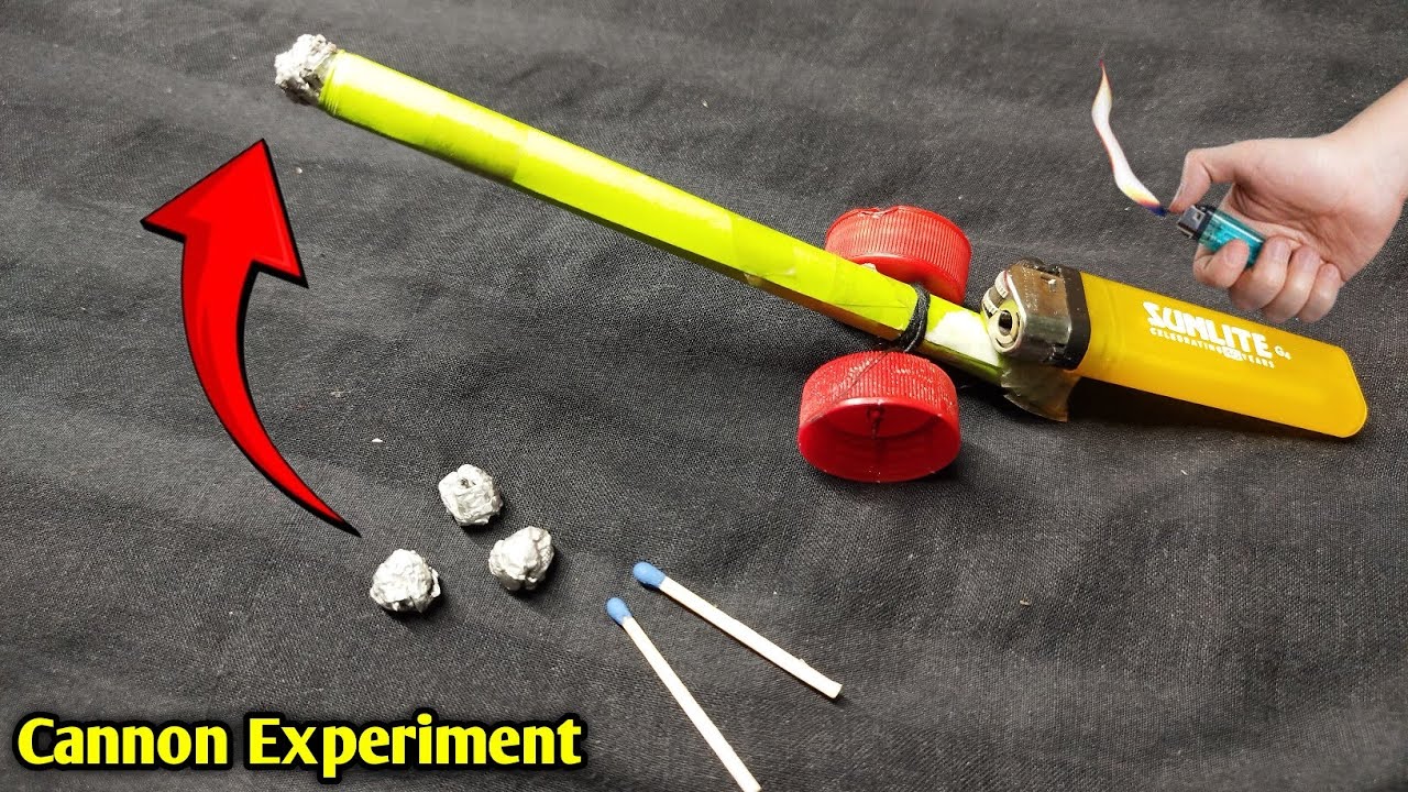 Cannon Missile Experiments|Sciences Experiments #experiment #science # ...