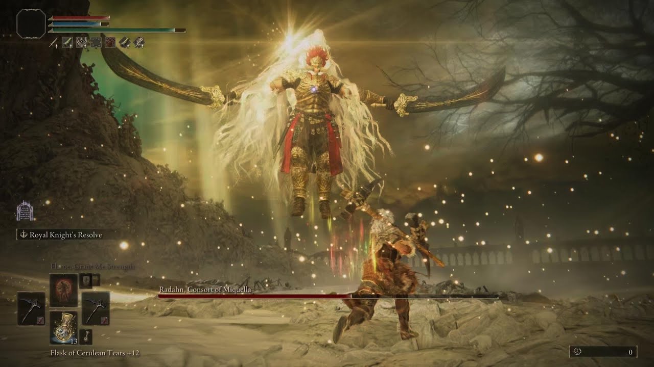 Promised Consort Radahn/Radahn, Consort of Miquella (No Hit, 0 ...