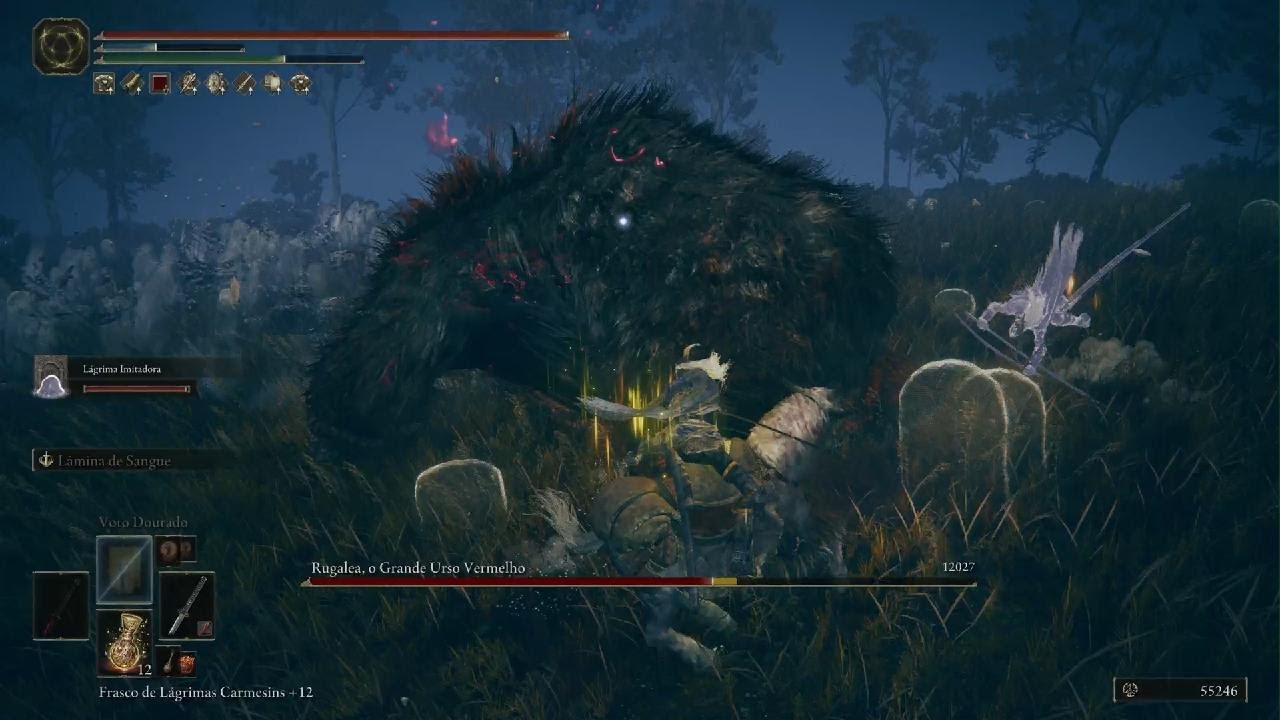 Elden Ring Shadow of the Erdtree - Rugalea, o Grande Urso Vermelho Boss ...