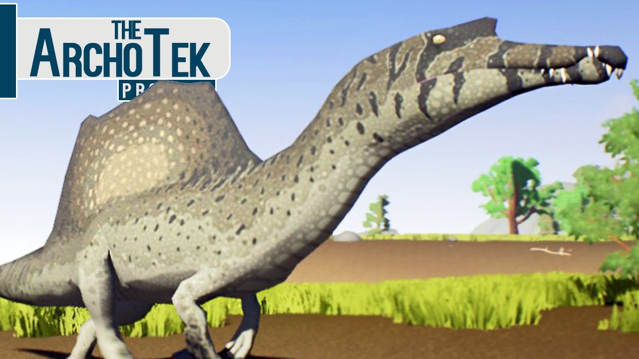 The Archotek Project - Caçando Com Spinosaurus, Manada De Herbívoros ...
