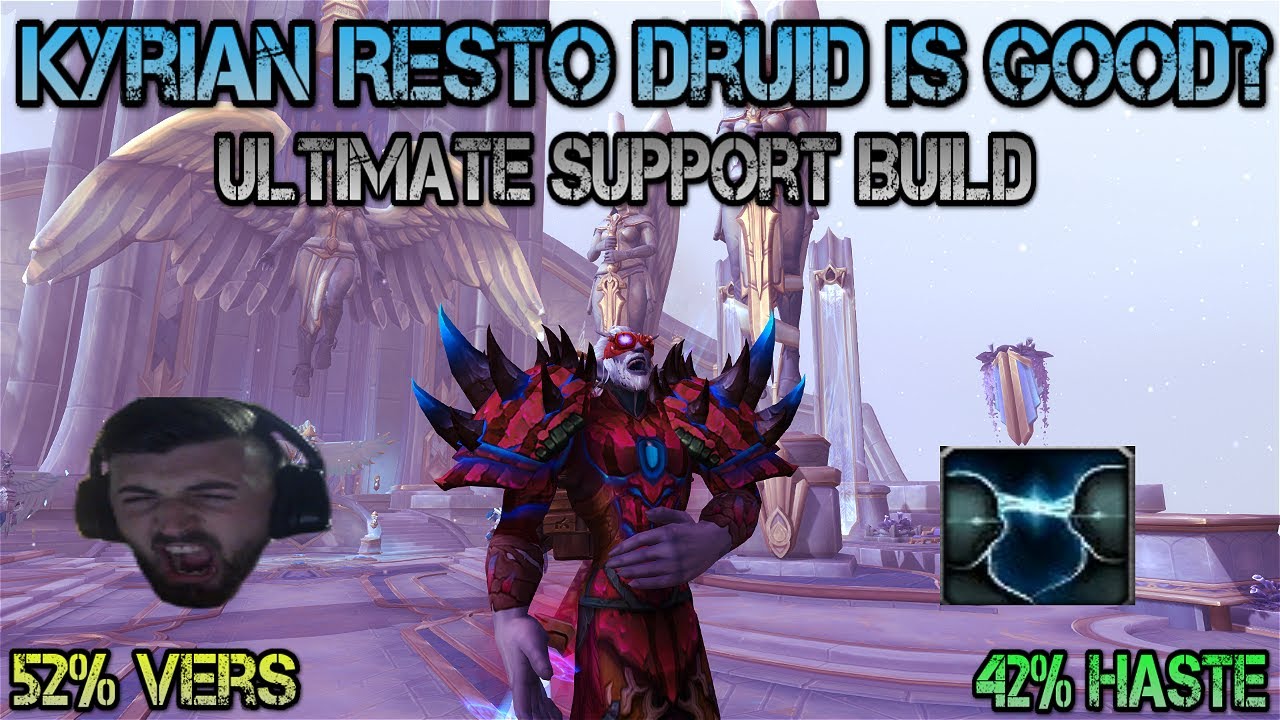 I Went Kyrian on Resto Druid...AND its INSANE - Rdruid 2v2 Arena PvP ...