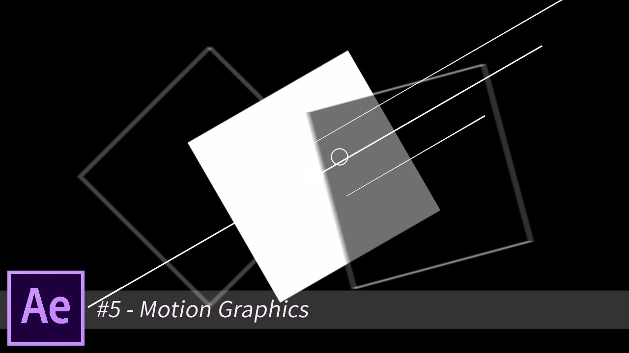 5】Motion Graphics【After Effects】 - YouTube