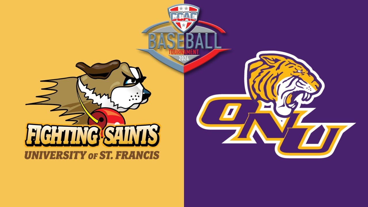 2024 CCAC Baseball Tournament: St. Francis vs. Olivet Nazarene (5/4/24 ...