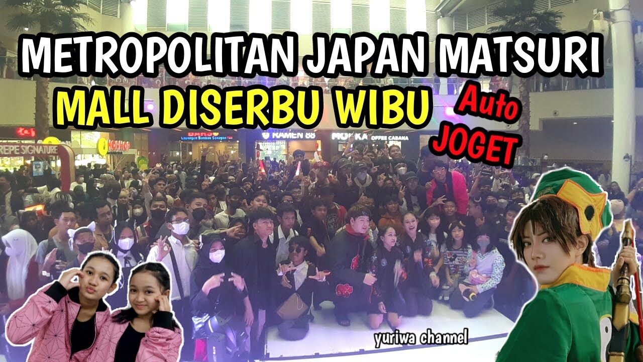 METROPOLITAN JAPAN MATSURI CIBUBUR DISERBU WIBU - YouTube