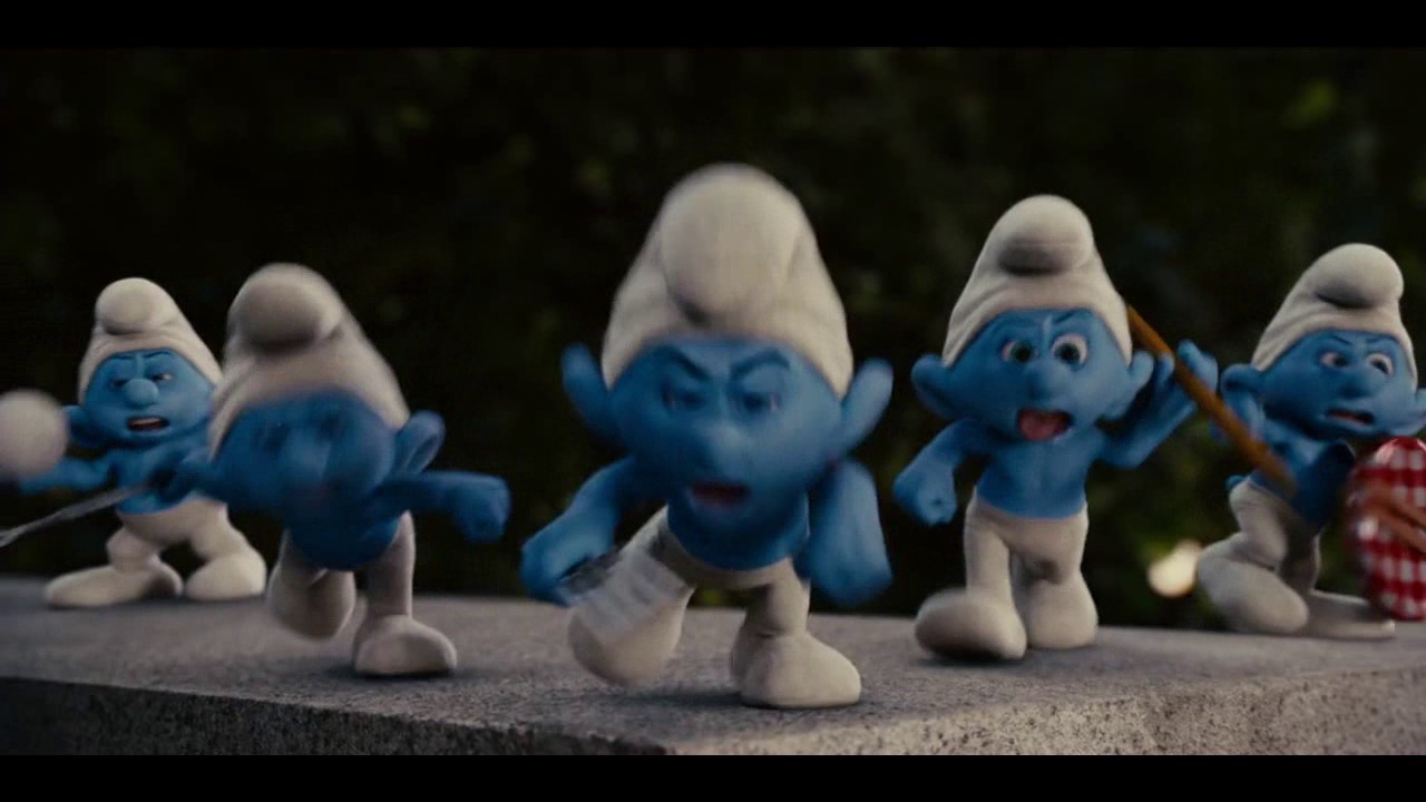 See!how The Smurfs conquers man with wisdom - YouTube