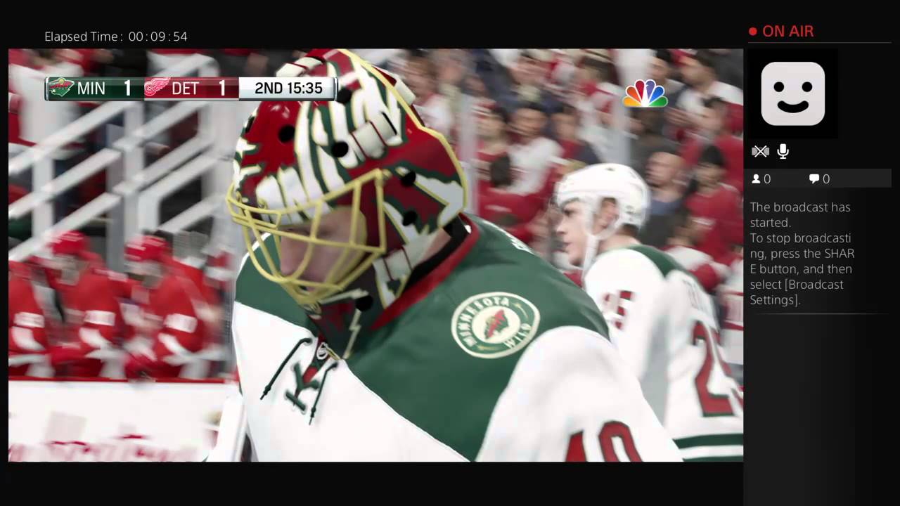 nhlpc's Live PS4 Broadcast 58 W-4 L-1 OTL rank 124 - YouTube