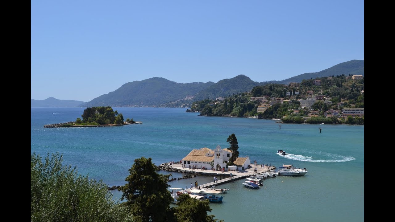 ΚΕΡΚΥΡΑ / CORFOU - Κανόνι, Παναγία Βλαχέρνα, Ποντικονήσι / Kanoni ...