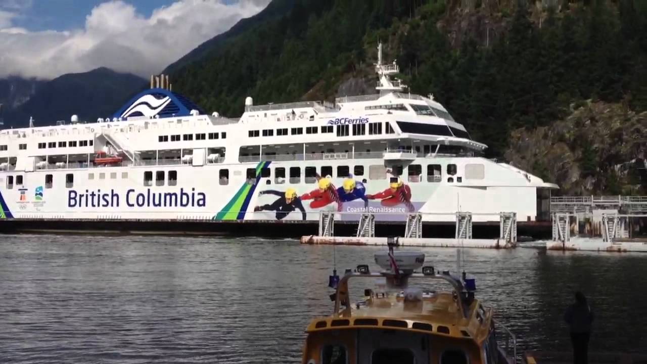 BC Ferries: MV Coastal Renaissance arriving at Horseshoe Bay - YouTube
