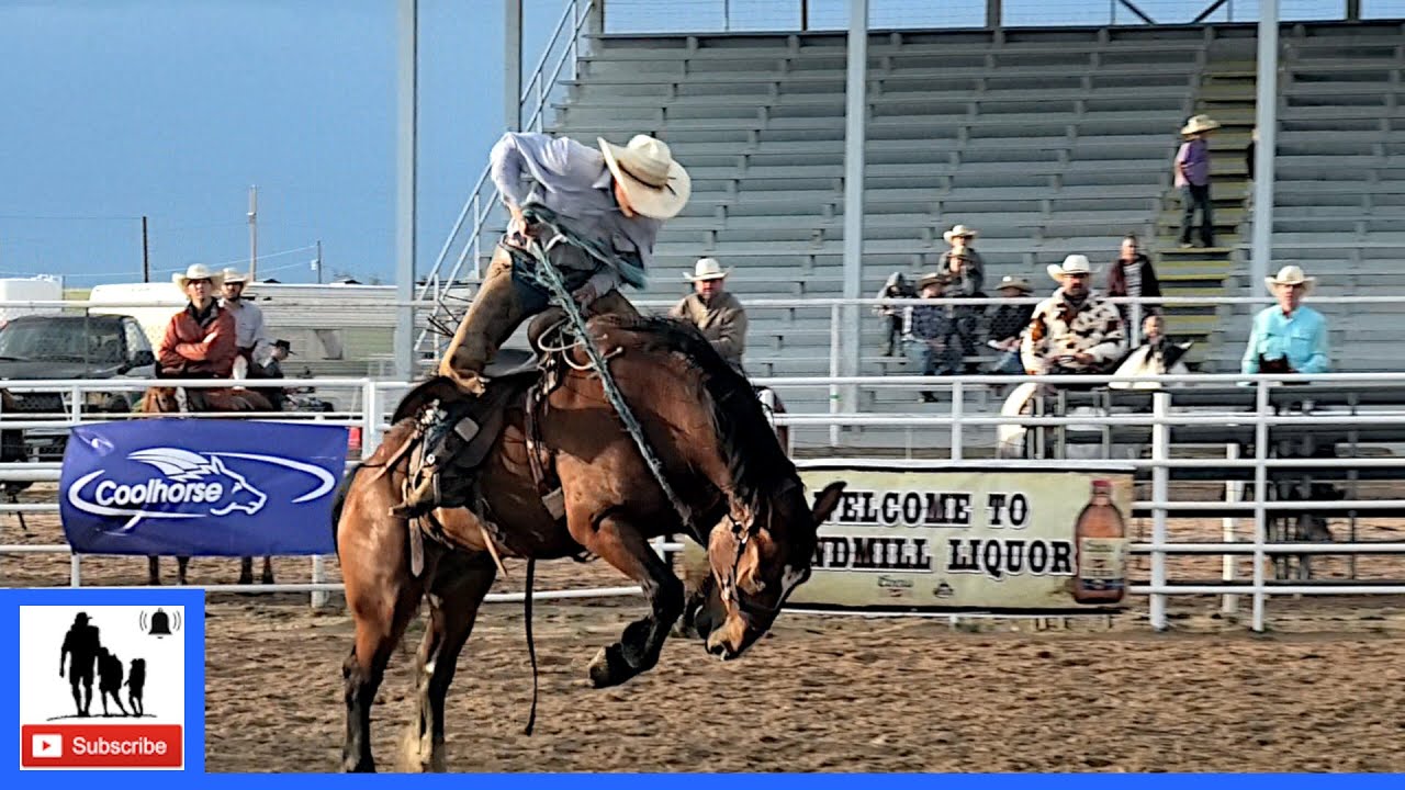 Bronc Riding Set 1 - 2021 Colorado Championship Ranch Rodeo | Friday ...